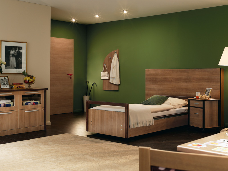 [P3/SENTIDA4] Nursing Bed, Wissner Bosserhoff Sentida 4 (SWL 225kg)