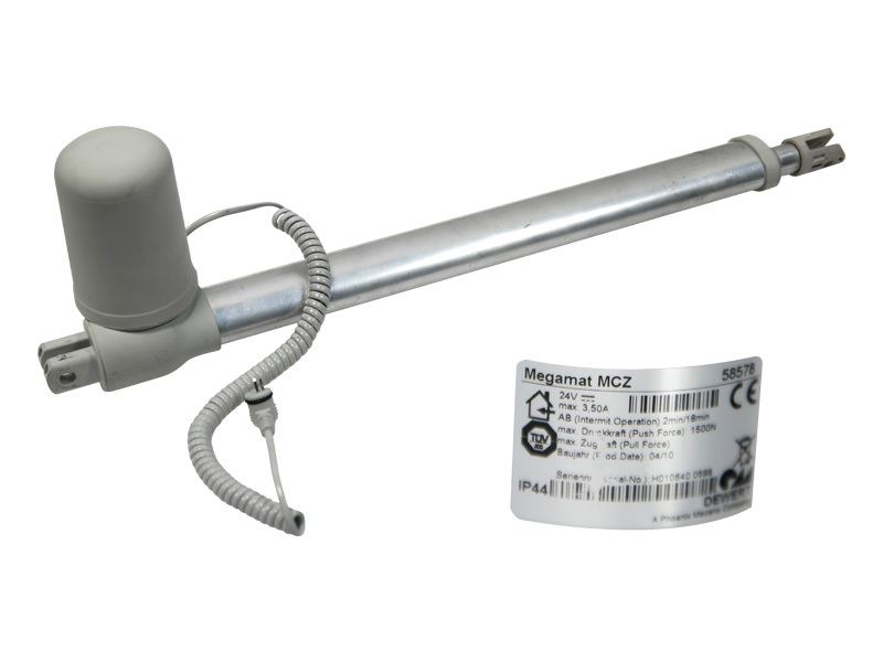 [DEWACTW09-01] Linear Actuator, 410mm (16in.), Grey, 2 Pin Round Plug ...